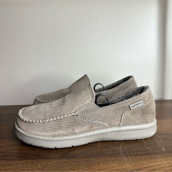 Merrell | Shoes | Merrell Laze Hemp Slip On Moc Loafers Sz 75 Mens ...